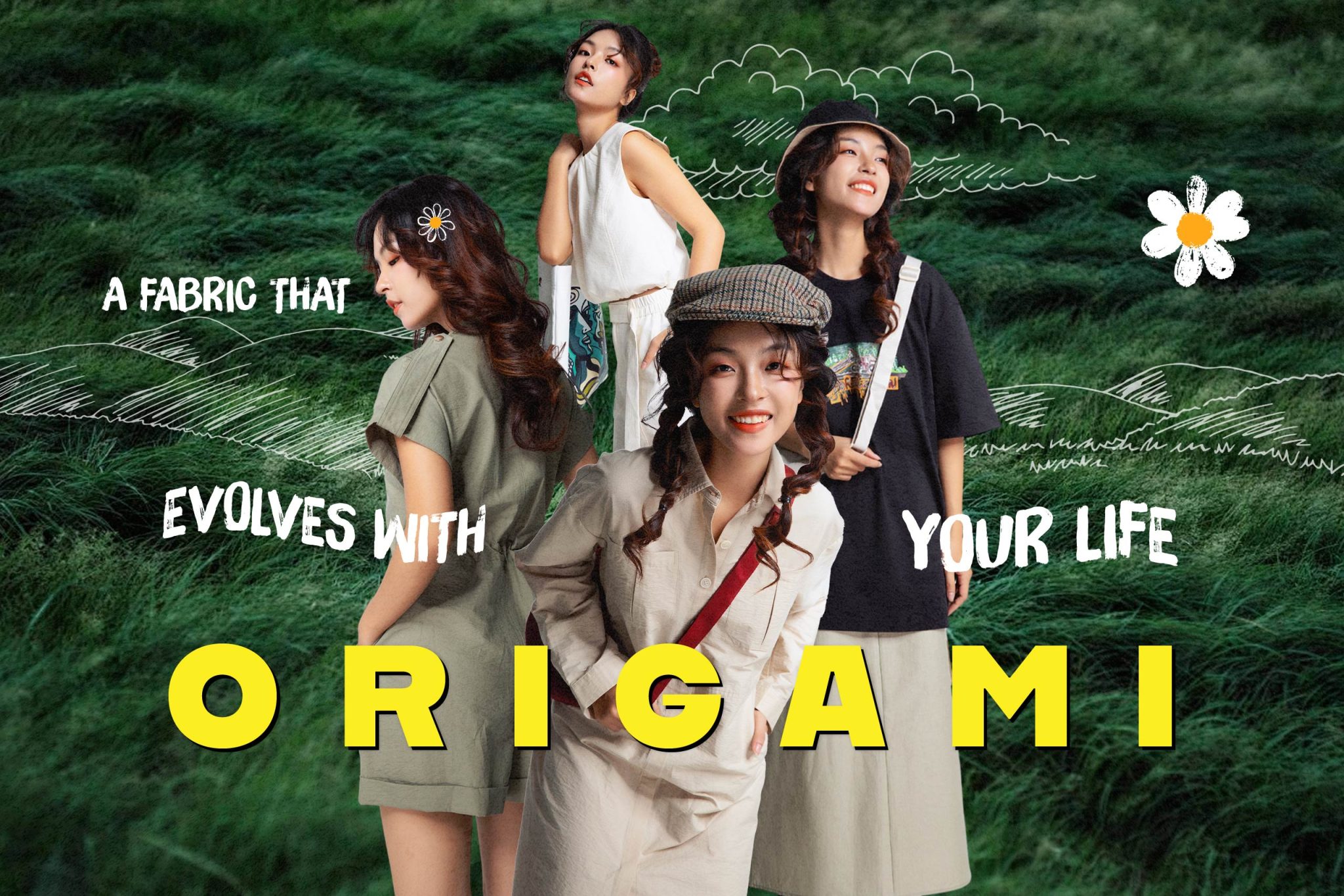 ORIGAMI – A FABRIC THAT EVOLVES WITH YOUR LIFE